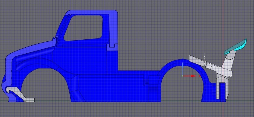 🚚 Mini Z Truck Body・Free STL File for ・Cults