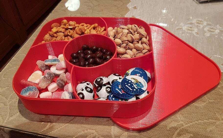 Free STL file Snack Bowl - Snack Tray 🥣 ・3D printable model to download ...