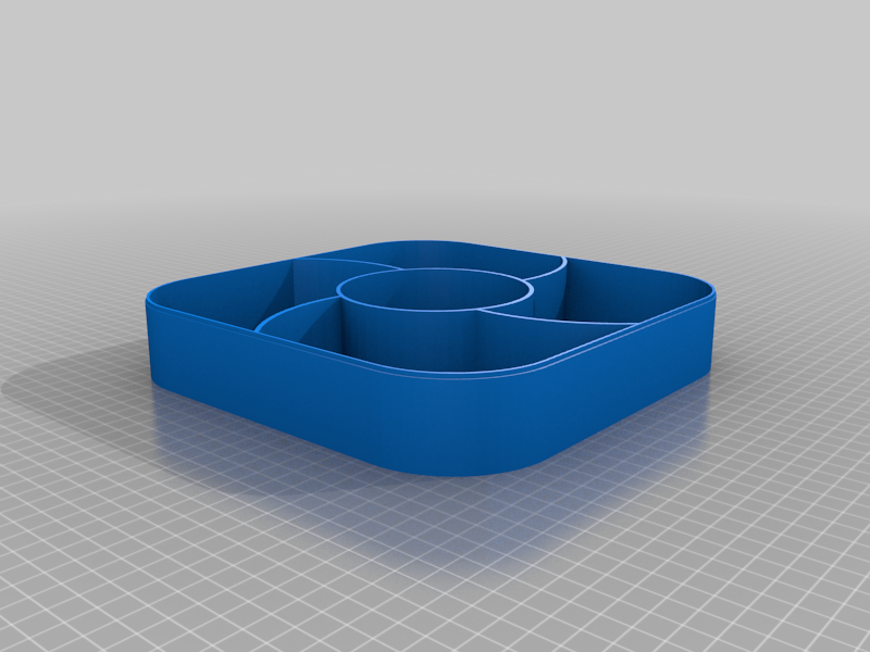 Free STL file Snack Bowl - Snack Tray 🥣 ・3D printable model to download ...