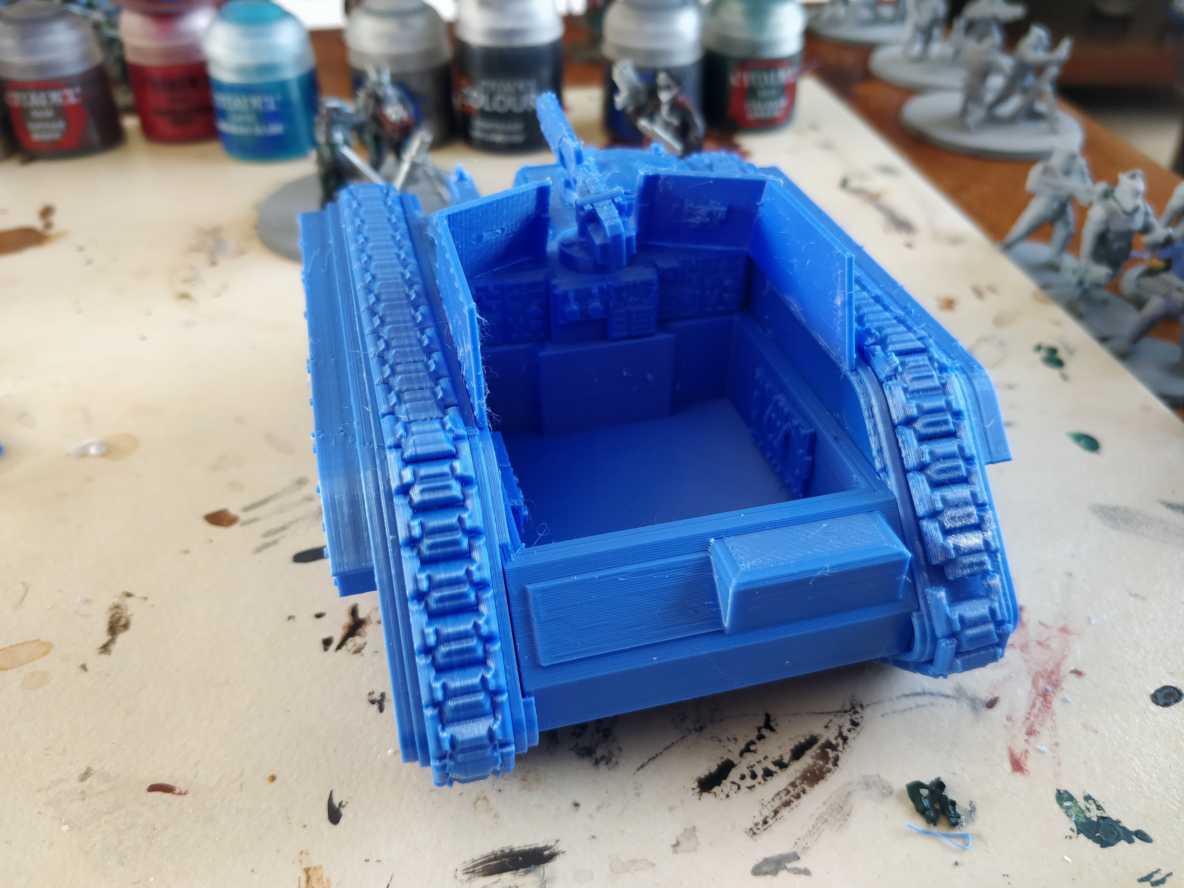 3D printing Salamander like vehicle - WH40k・Cults