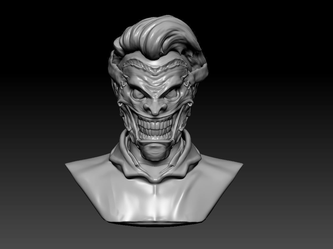 OBJ file Joker Penholder DC 🃏 (3MF)・Model to download and 3D print・Cults