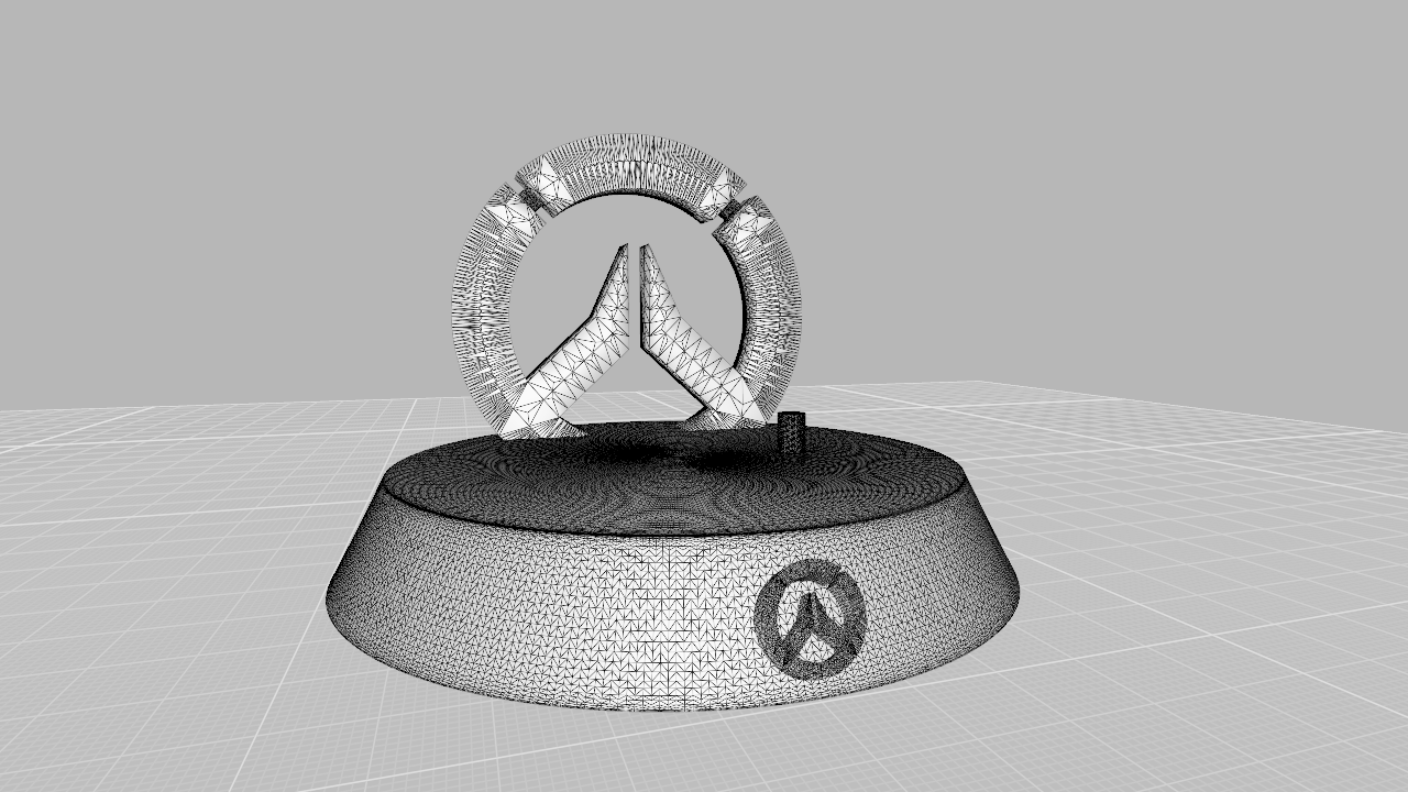 🎲 Overwatch Funko Funko Base Pop Stand Shelf・Archivo OBJ Gratis para ・Cults