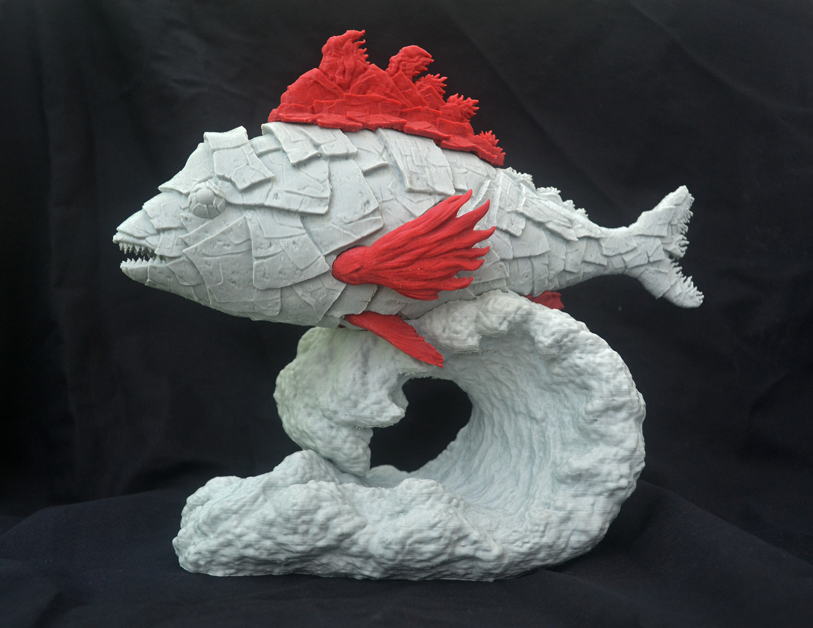 3D file Rusty fish 🐠・3D printing idea to download・Cults