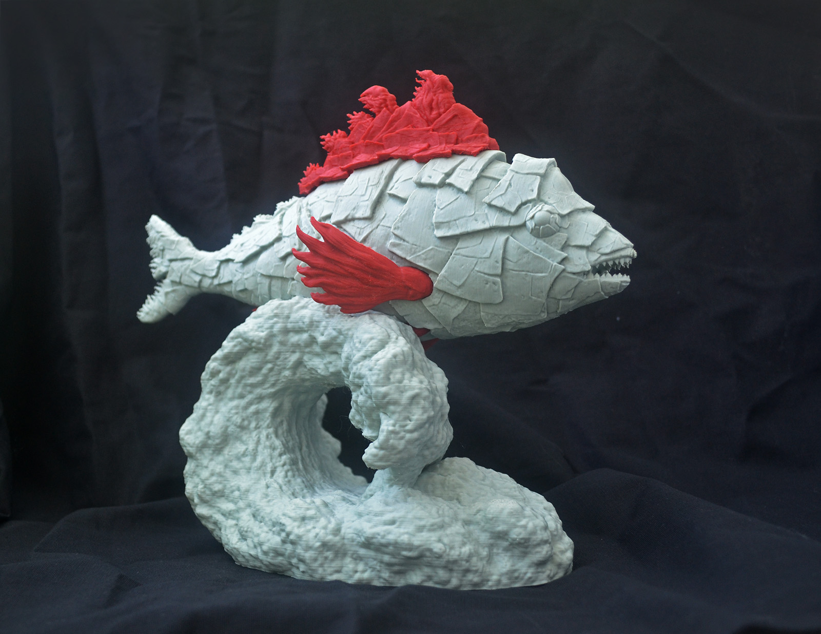 3D file Rusty fish 🐠・3D printing idea to download・Cults