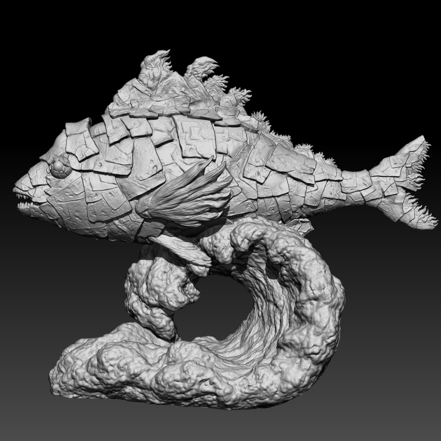 3D file Rusty fish 🐠・3D printing idea to download・Cults