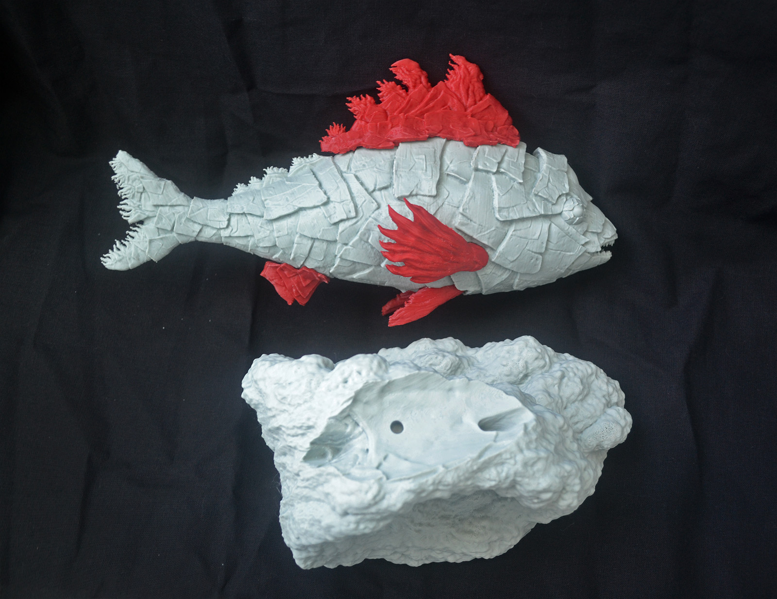 3D file Rusty fish 🐠・3D printing idea to download・Cults
