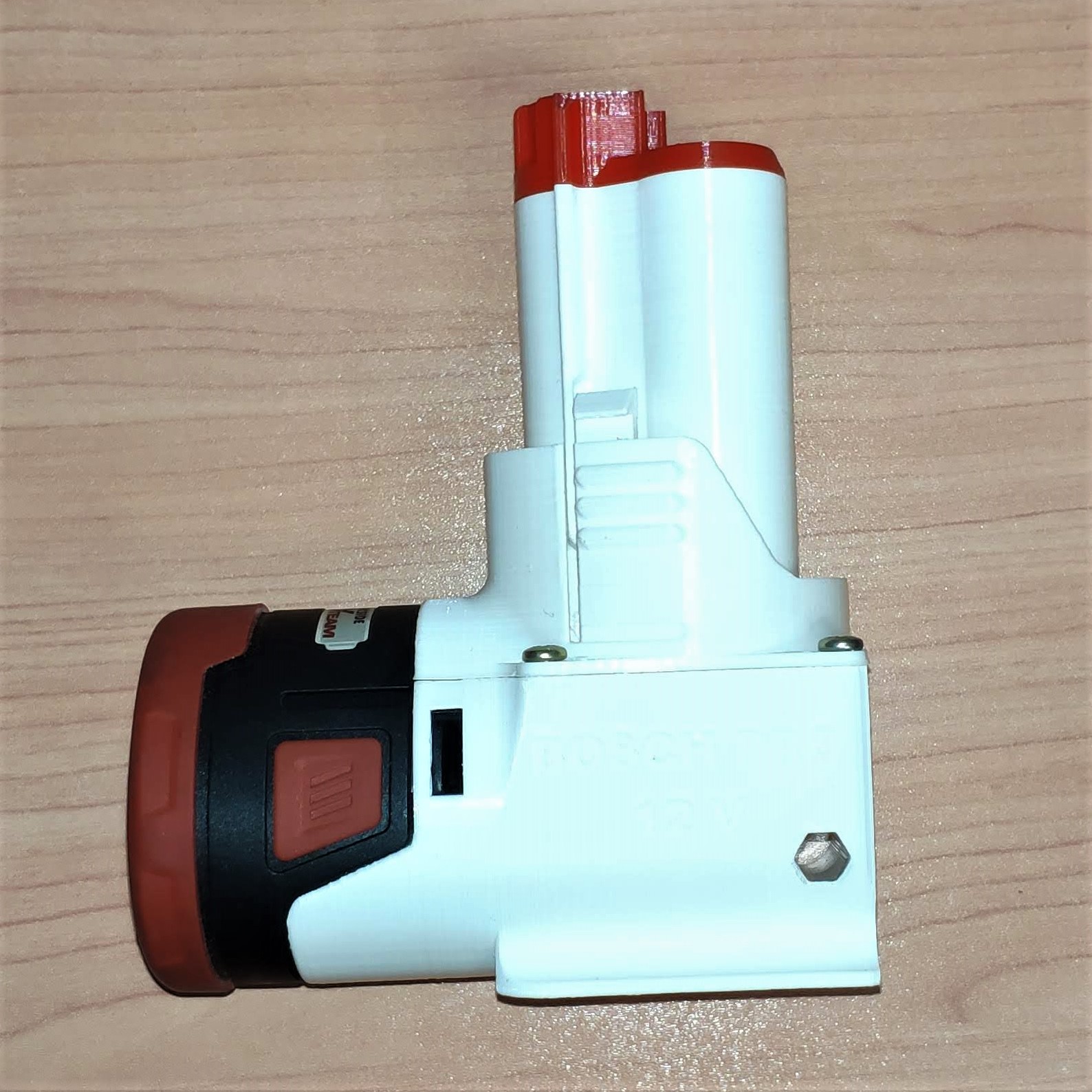 🔋 PARKSIDE X12 V ON BOSCH PRO 12 V Adapter・ STL File for ・Cults