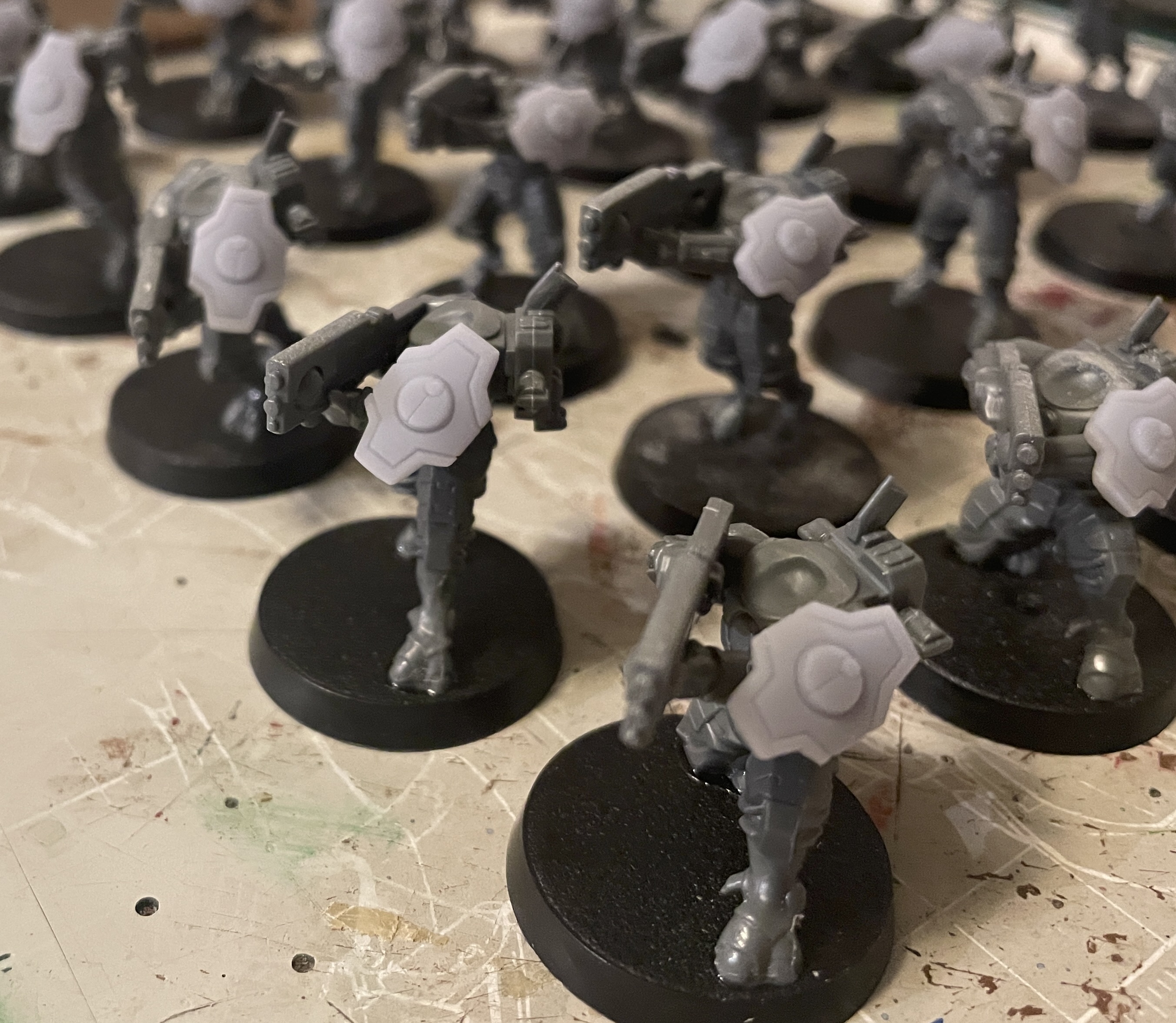 🎲 Tau Breacher Pauldron・ STL file for 3D printing・Cults