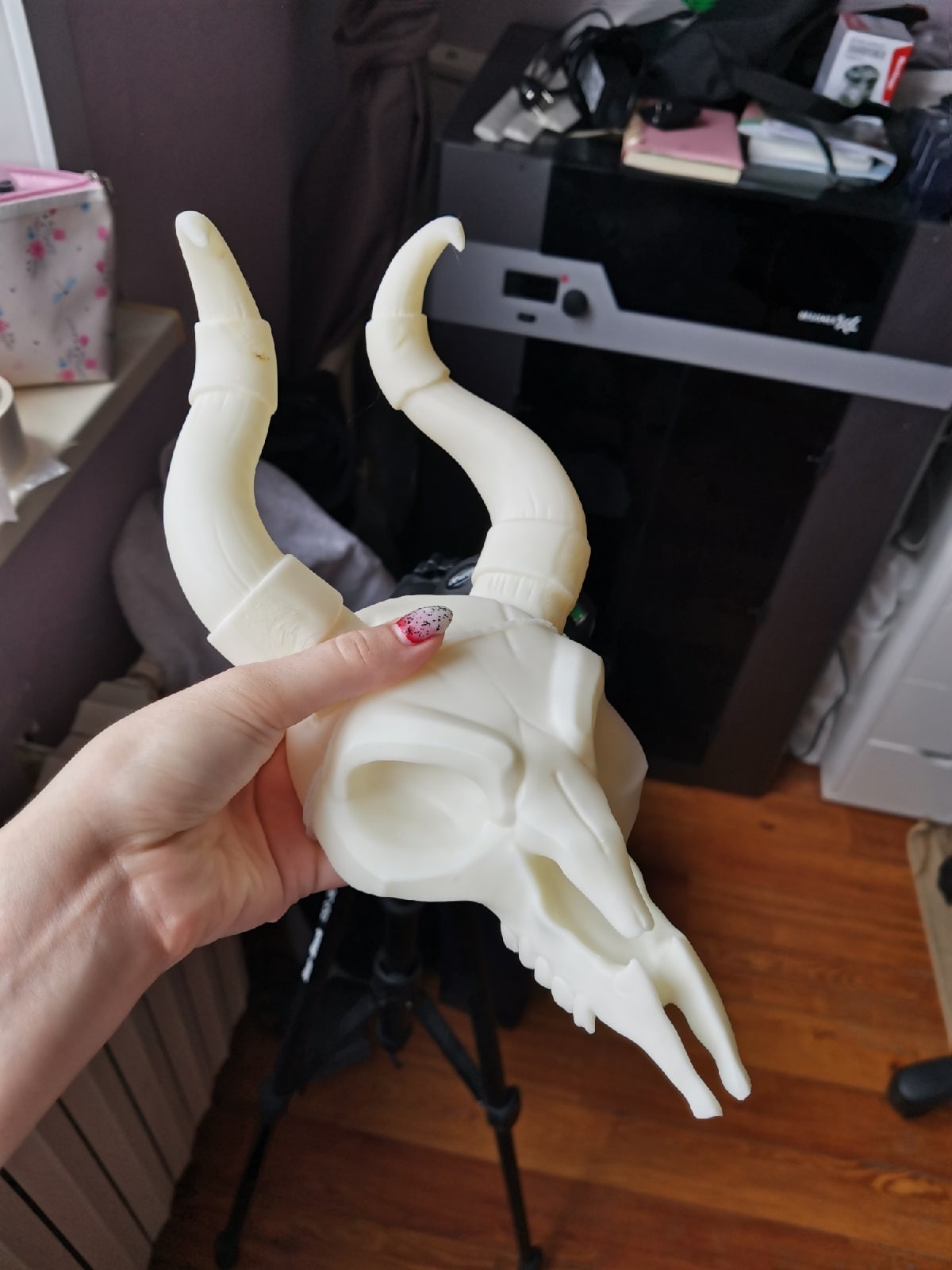 STL file Skull headpart from Sylvanas Windrunner armor set from hots 💀 ...