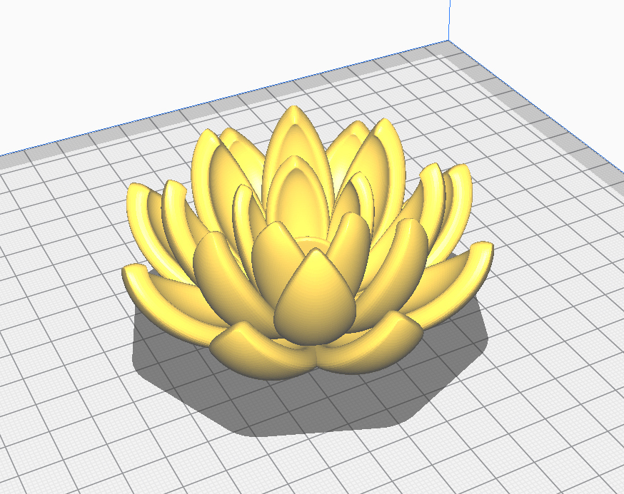 🪷 Lotus flower, Lotus flower, Lotus flower・ STL File for 3D printing・Cults