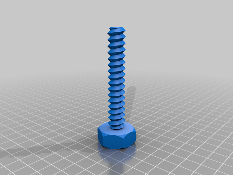 Free 3D file 70mm toy bolt 🔩 ・Template to download and 3D print・Cults