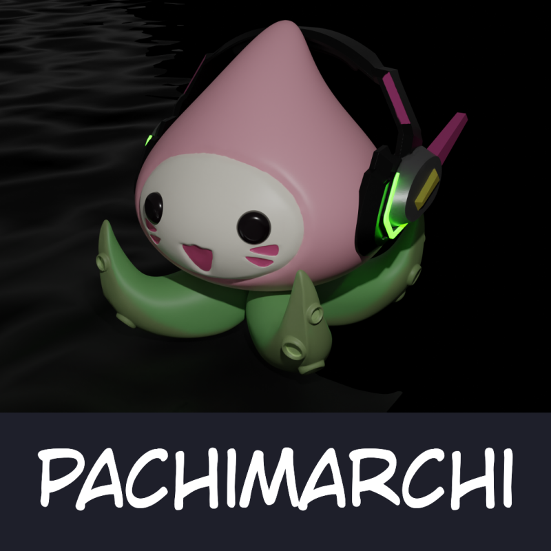 Free STL file pachimari d.va 🎲 ・Model to download and 3D print・Cults