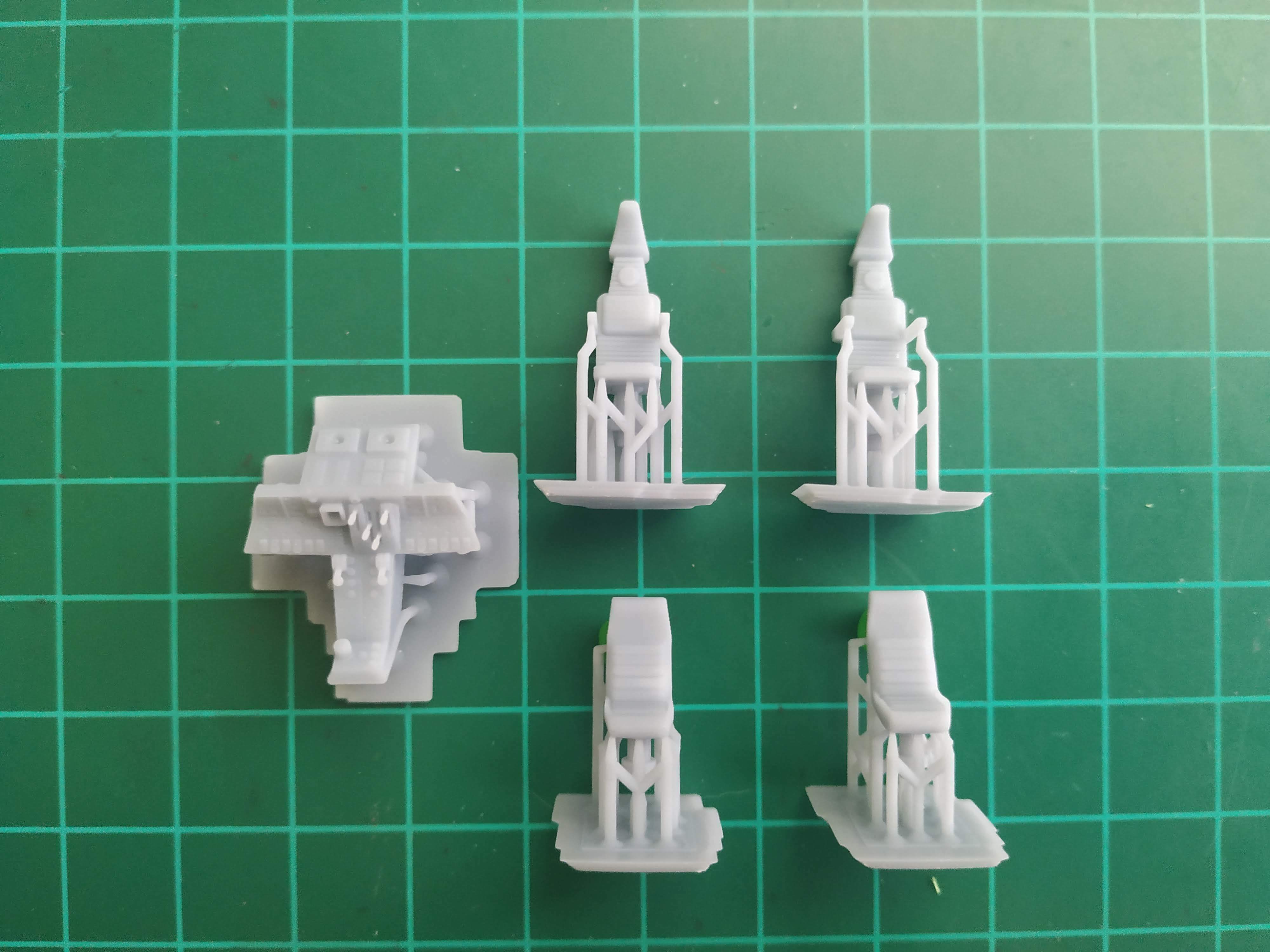 🛰 millennium falcon cockpit scale 1:72・ 3D File for ・Cults