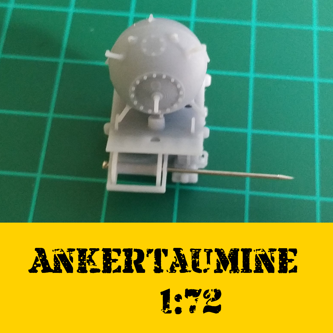 STL file german naval mine scale 1:72 🎲・3D printing idea to download・Cults