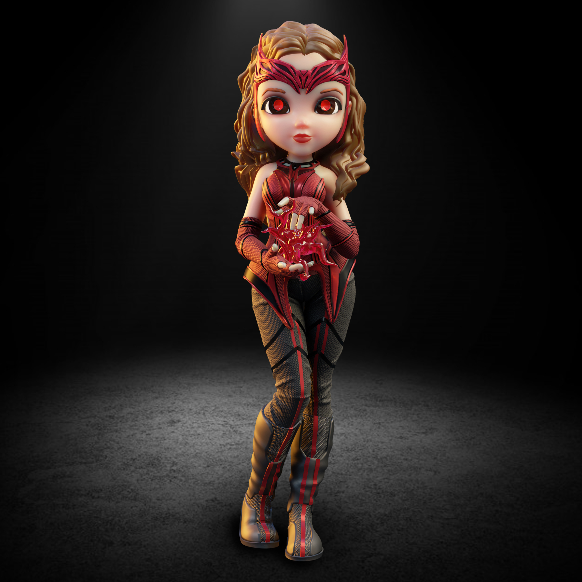 🧙‍♀️ Wanda Maximoff・Free 3D File for ・Cults