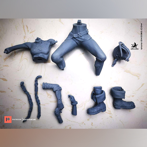🔫 Jinx Arcane LOL Weapon cosplay・Free 3D File for 3D printing・Cults