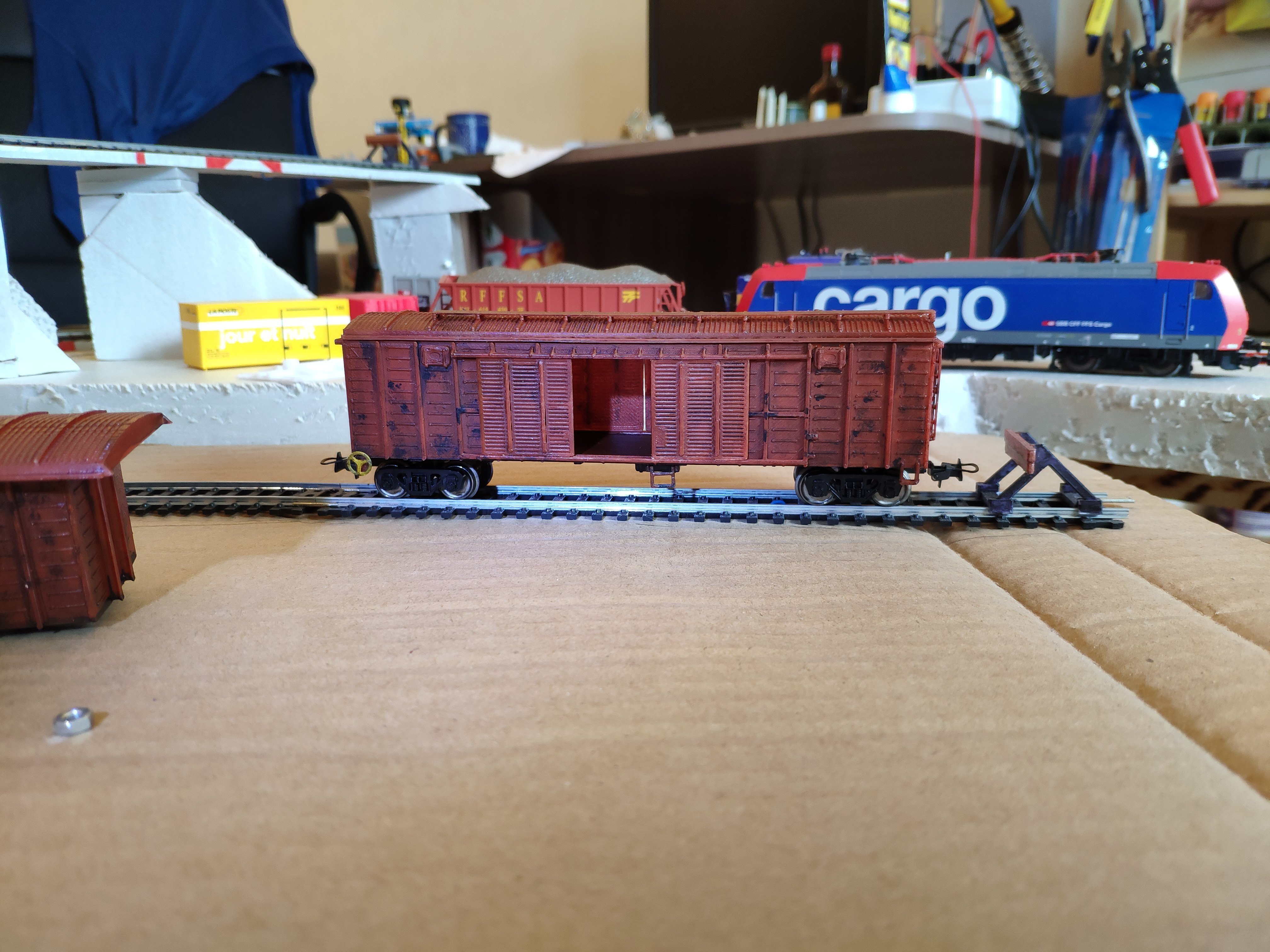 3D print Russian boxcar series 11-270, HO scale・Cults