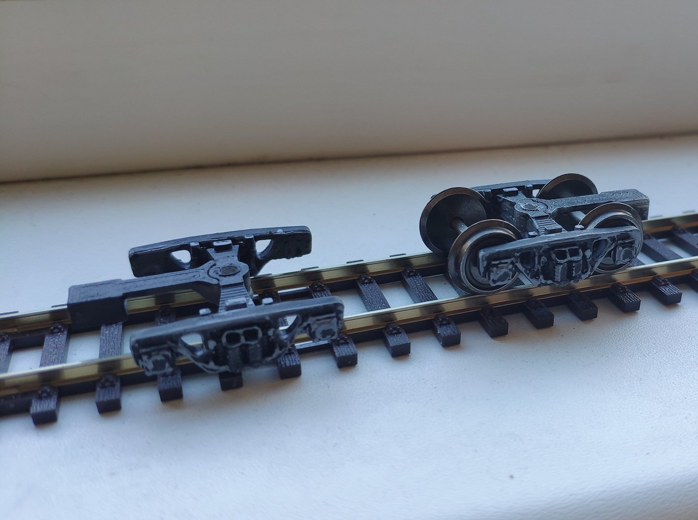 🚆 Train bogie model 18-100, HO scale・3D Print・Cults