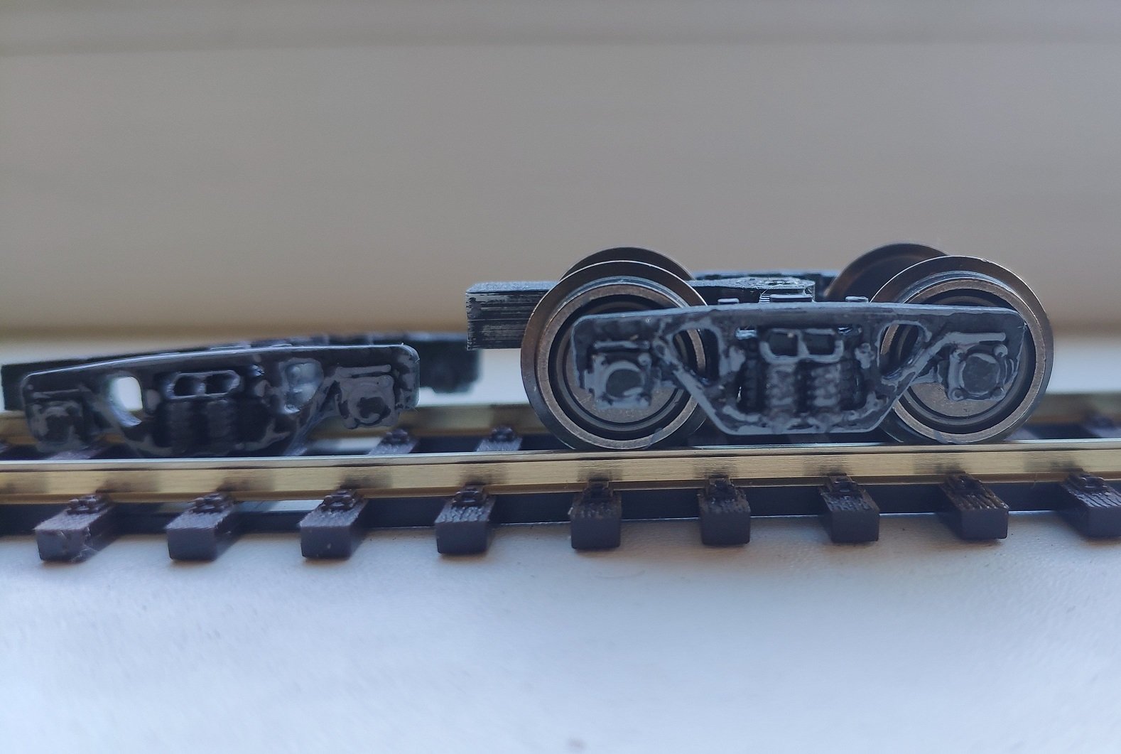 🚆 Train bogie model 18-100, HO scale・3D Print・Cults