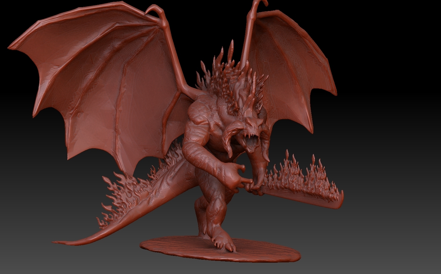 🔥 Balrog from Lord of the Rings・ STL File for 3D printing・Cults