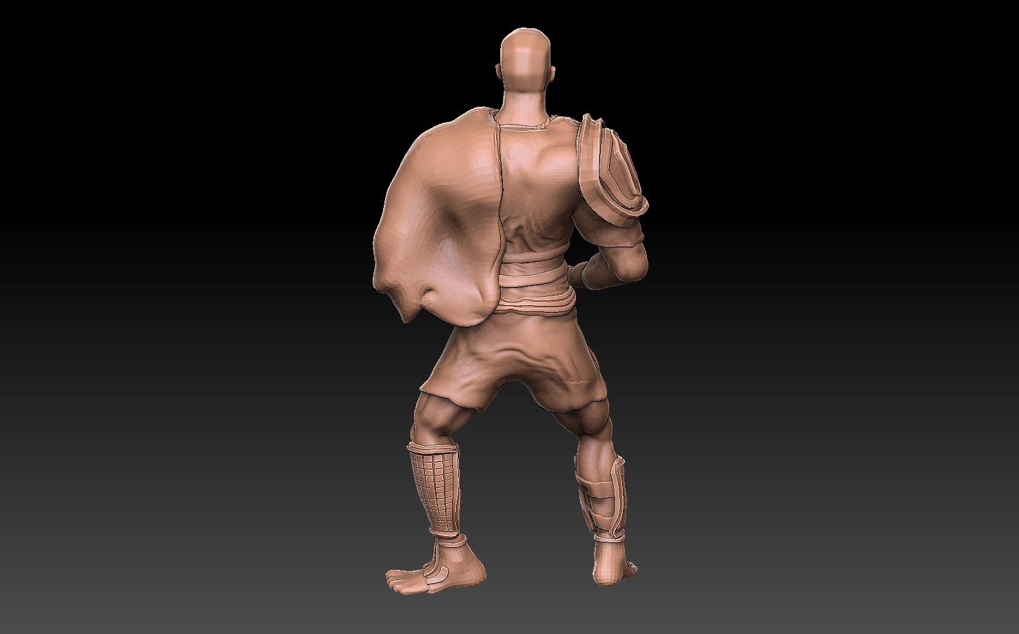 Free STL file Human Monk (Fixed model) 🎲 (OBJ)・Object to download and ...