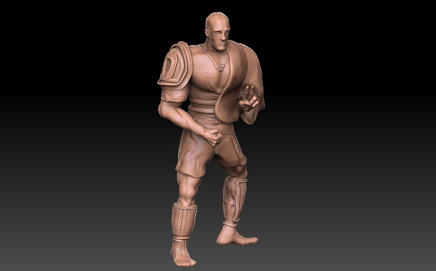 Free STL file Human Monk (Fixed model) 🎲 (OBJ)・Object to download and ...