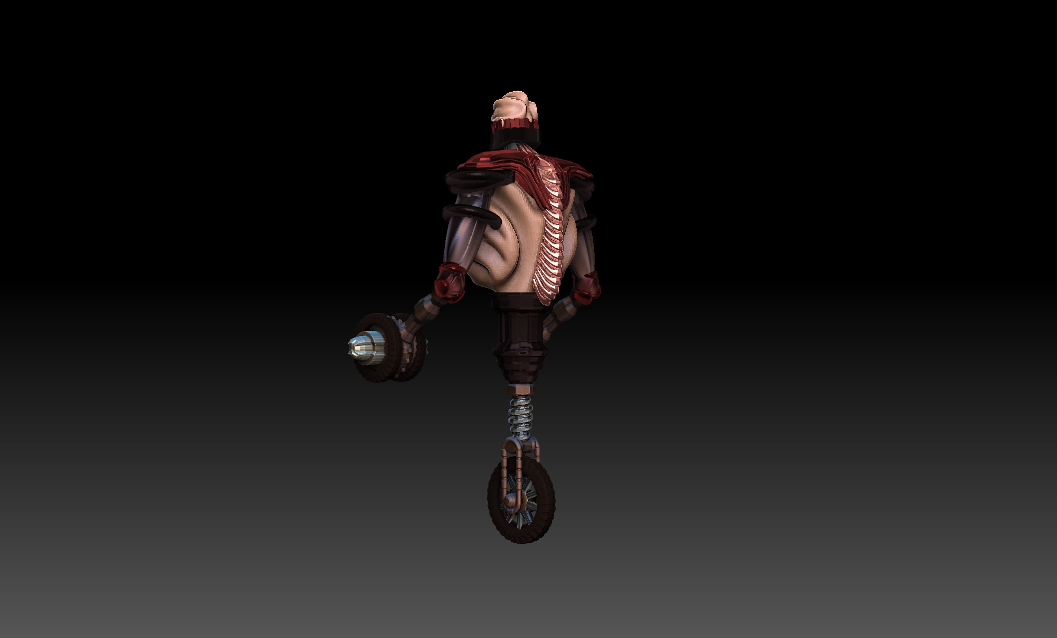 STL file Sci-Fi Cyborg 🎨・3D printing model to download・Cults
