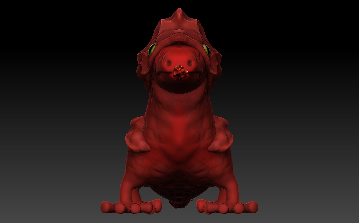 STL file Fire Gecko - Flame Lizard 🔥 (OBJ)・3D printer model to download ...
