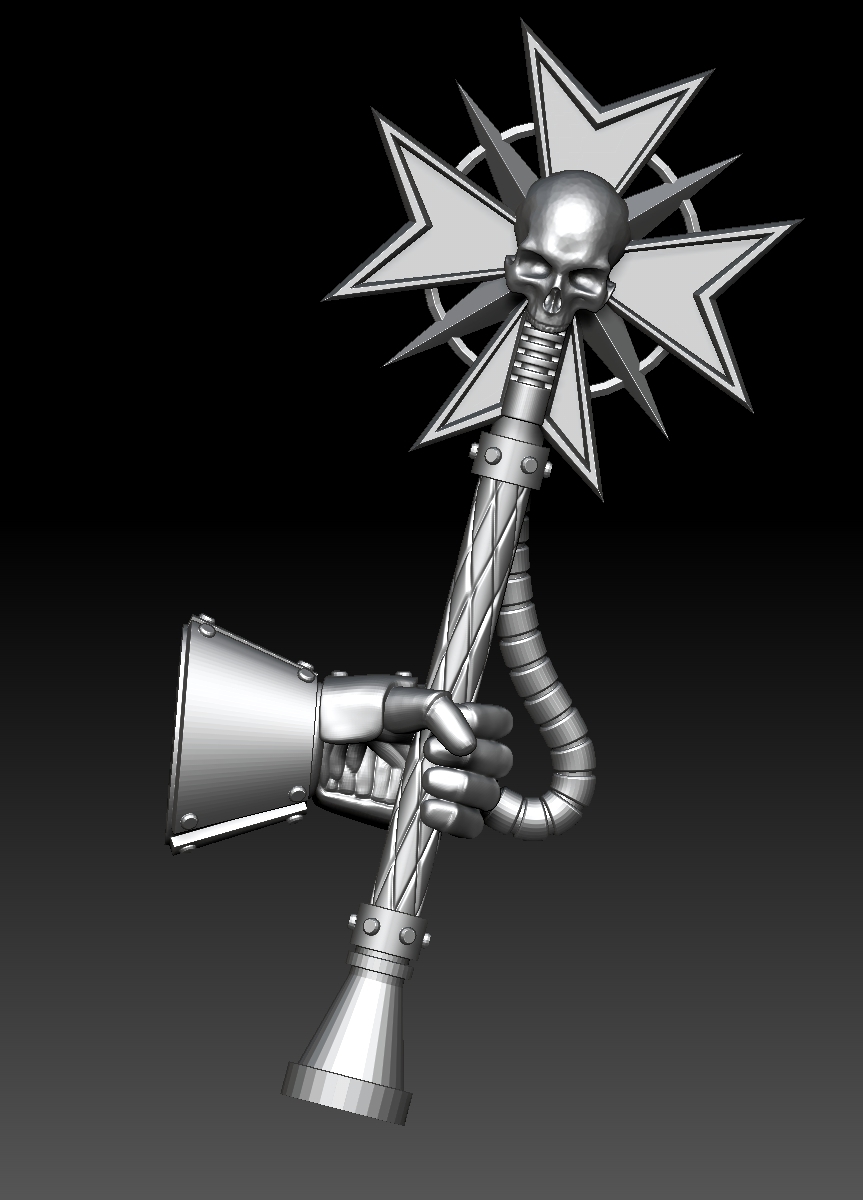 Fichier STL Templier Crozius personnalisé 🎲 ・Modèle pour imprimante 3D ...