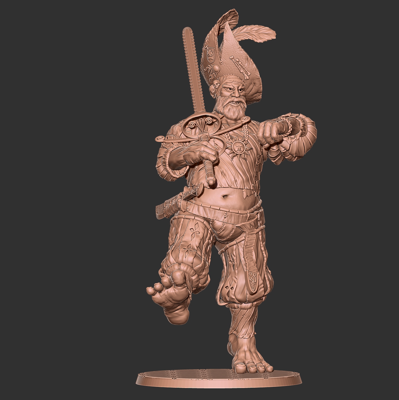 STL file Landsknecht Doppelsoldner Giant 🔫 ・3D printing idea to ...