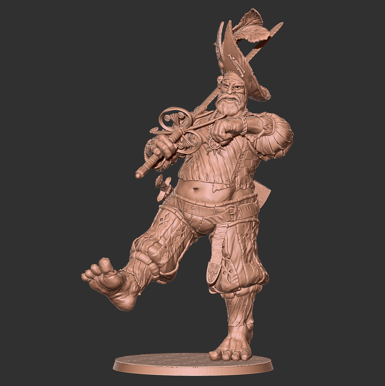 STL file Landsknecht Doppelsoldner Giant 🔫 ・3D printing idea to ...