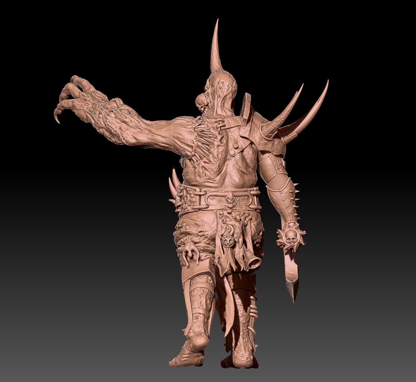 💀 Chaos Plague Giant・ STL File for ・Cults