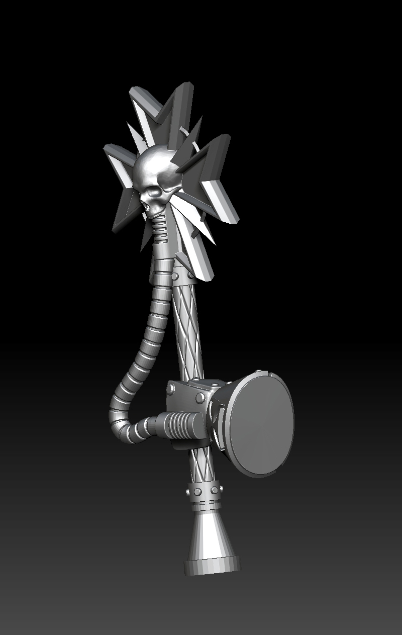 STL file Custom Templar Crozius 🎲 ・Model to download and 3D print・Cults