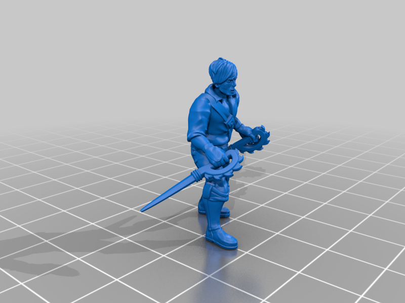 🧝 Elf Sailor・Free 3D File for ・Cults