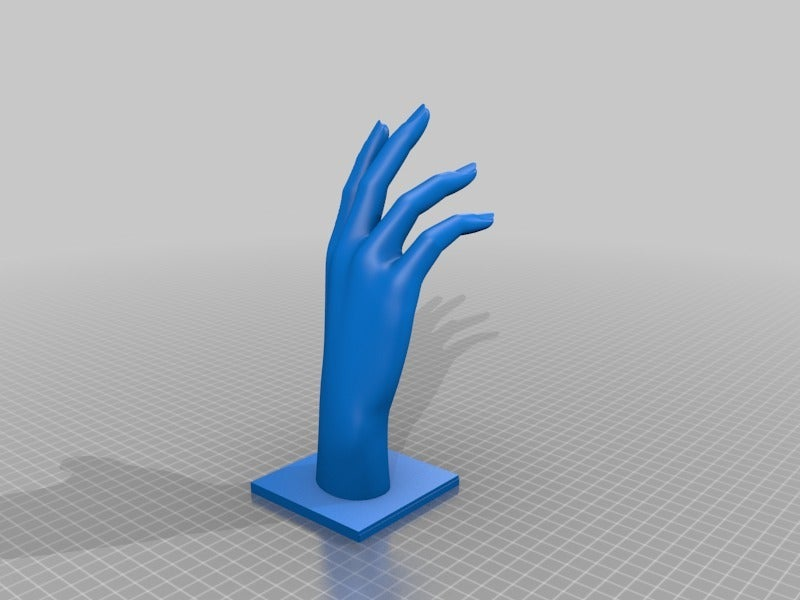 STL file Female Hand on stand ♀️ ・3D print model to download・Cults