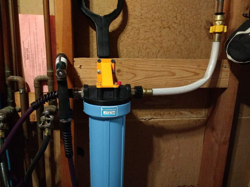 🚰 Water Filter Mount・Free STL File for ・Cults