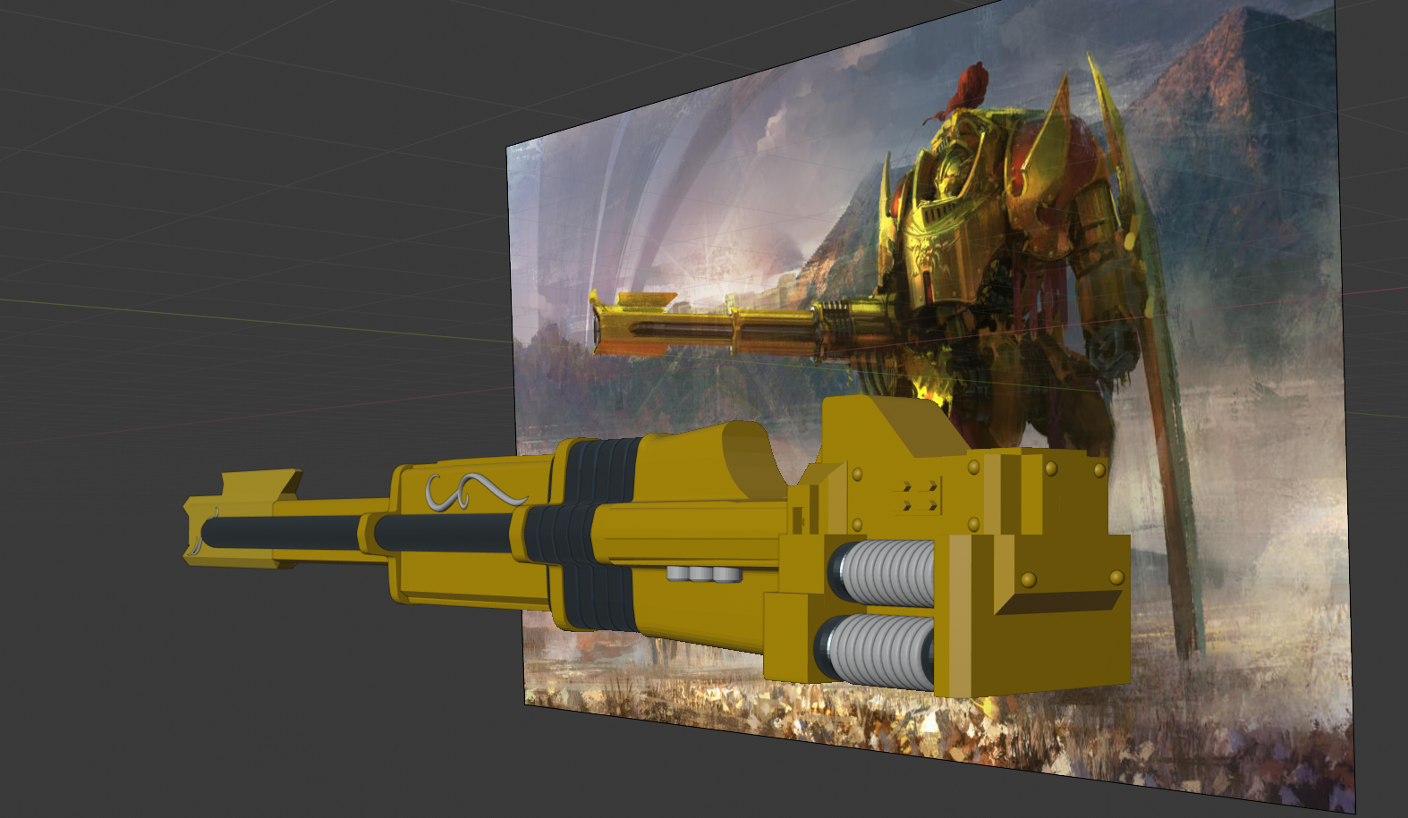 🍮 Custard Sinister Centaur Gun・ STL File for ・Cults