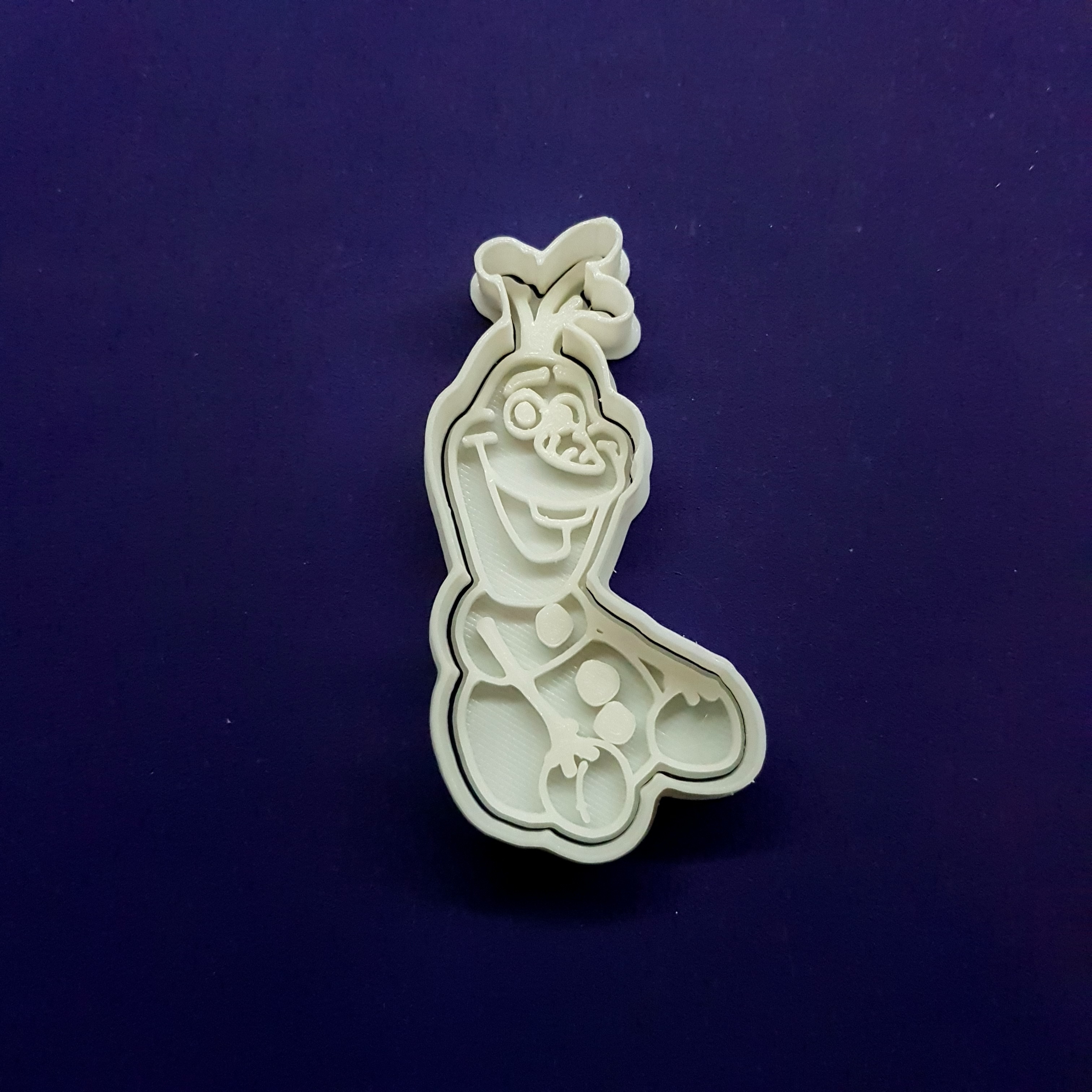 STL file Frozen Olaf Cookie Cutter Olaf Cookie Cutter 🍪 ・3D printing ...
