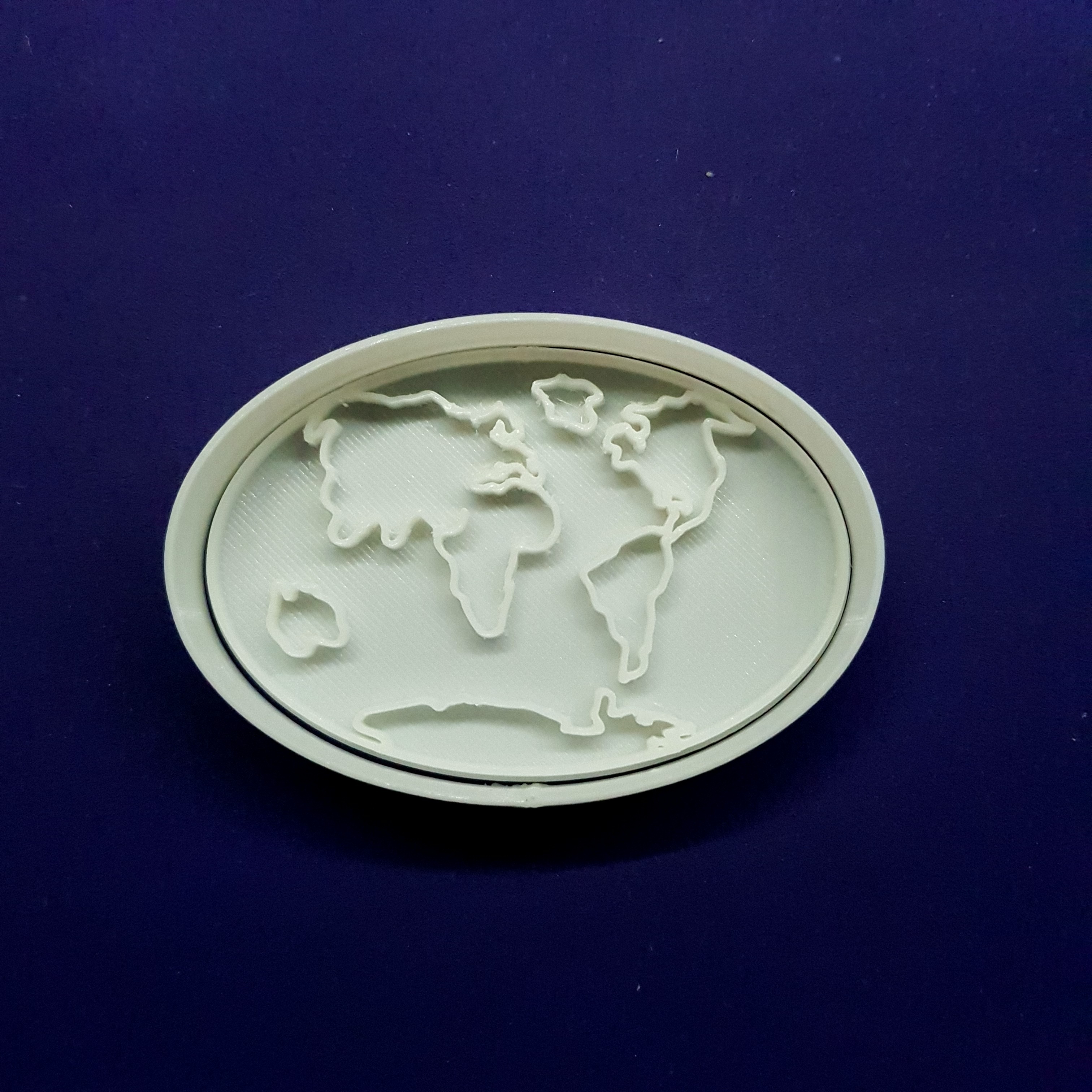 STL file World Map Cookie Cutter World Cookie Cutter 🗺️・3D printing ...