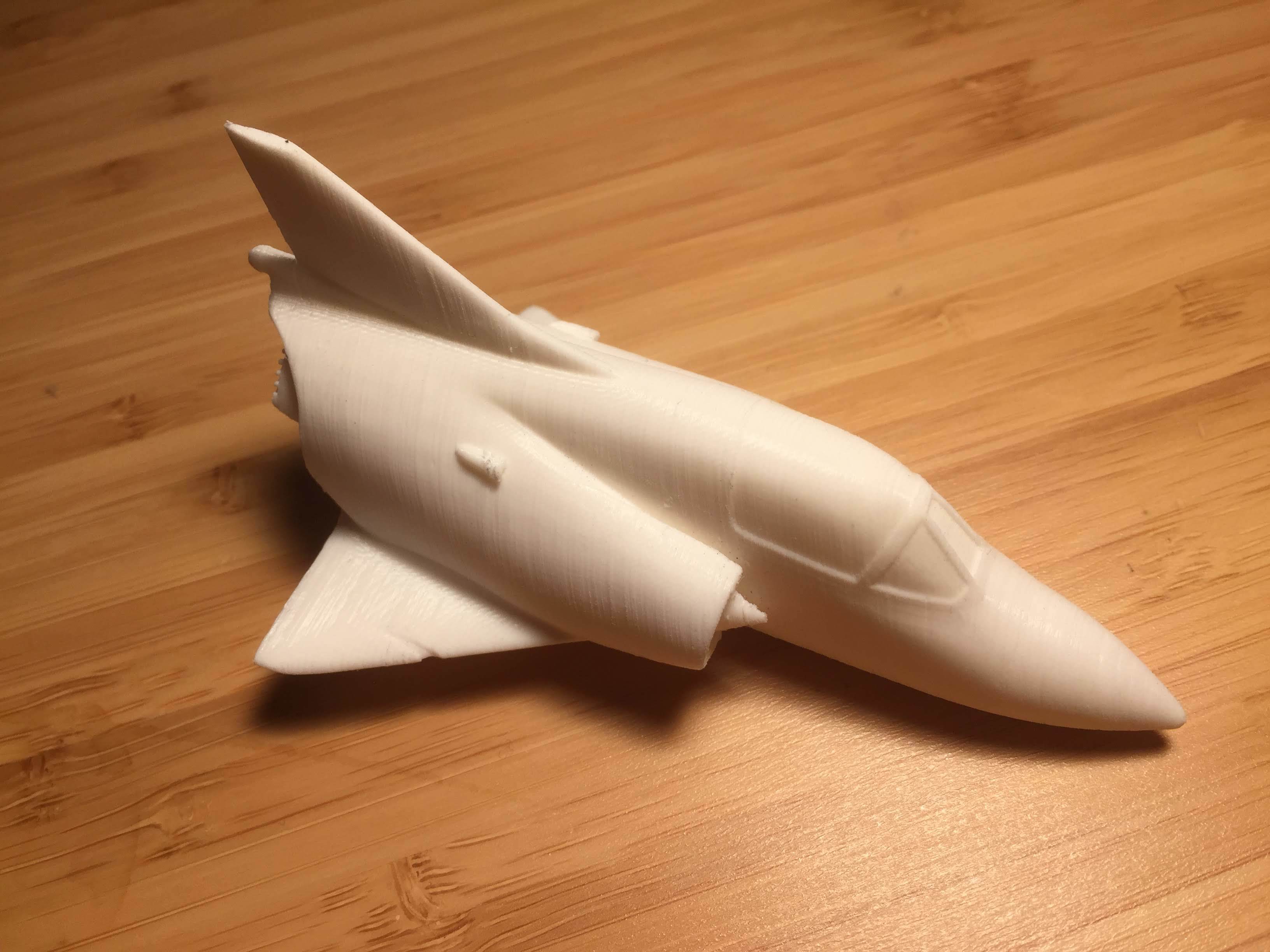 Free STL file Toy plane - Dassault Mirage III C 🛩️ ・3D printer design ...