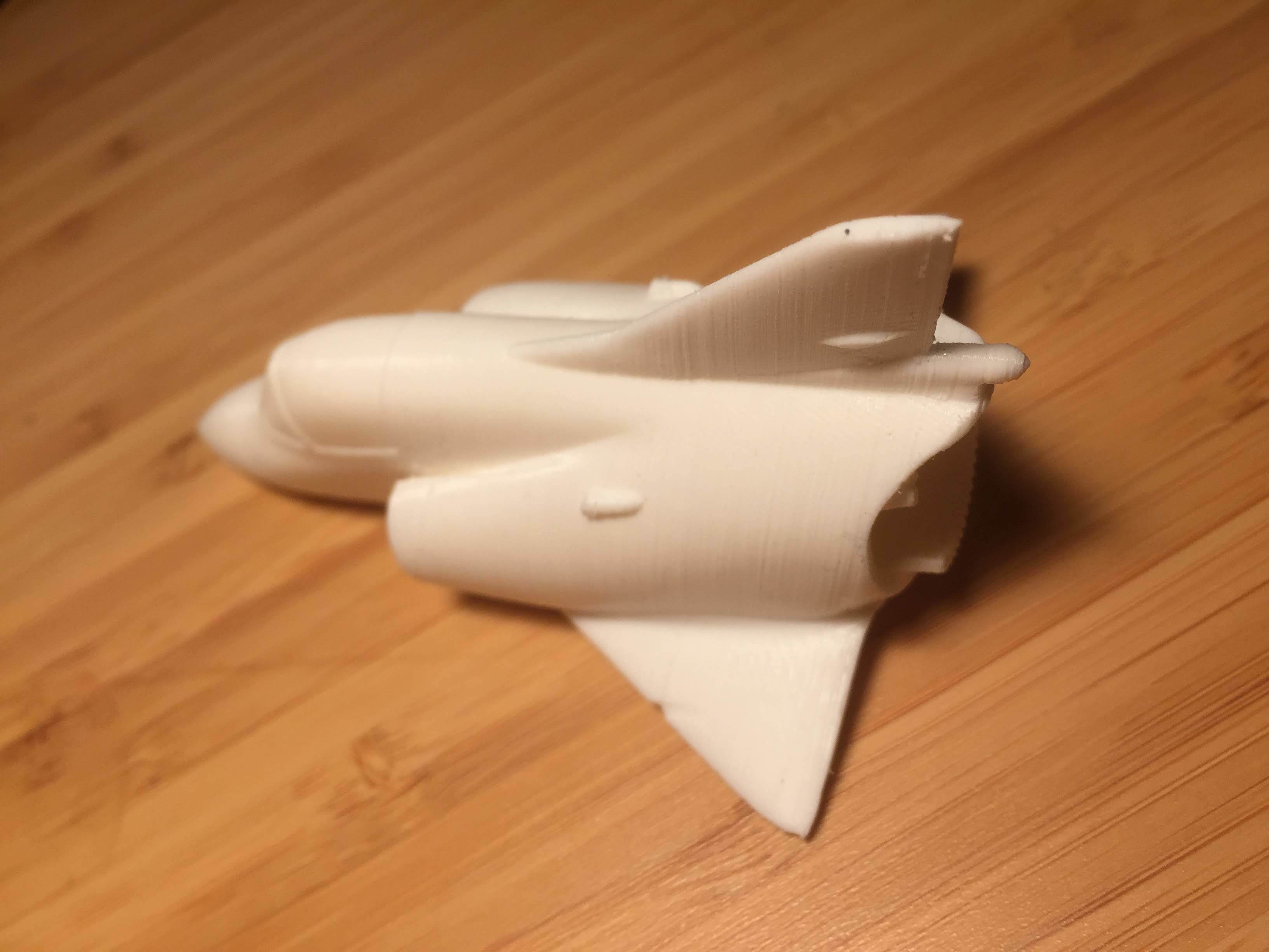 Free STL file Toy plane - Dassault Mirage III C 🛩️ ・3D printer design ...
