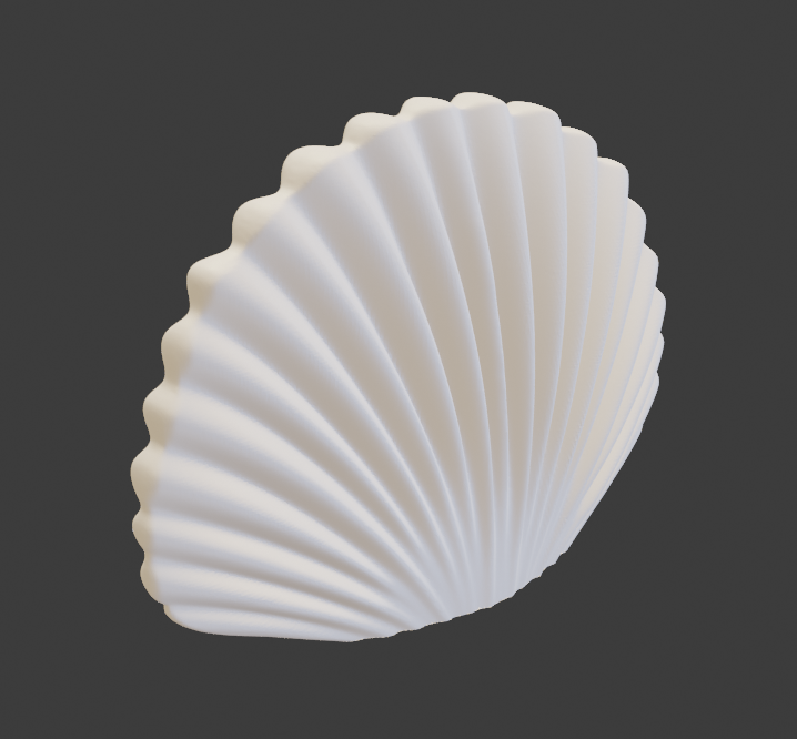🐚 SEASHELL_SEASHELL・ STL File for ・Cults