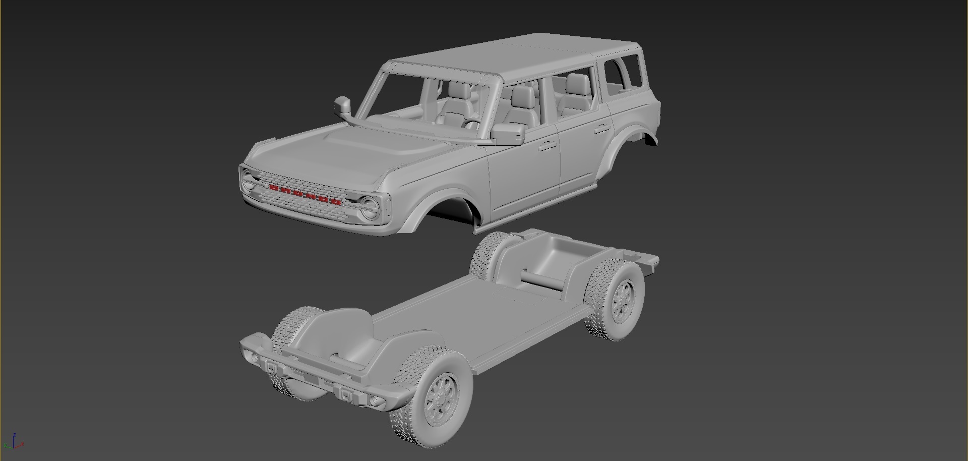 🚗 Suv 2021・ 3D File for 3D printing・Cults