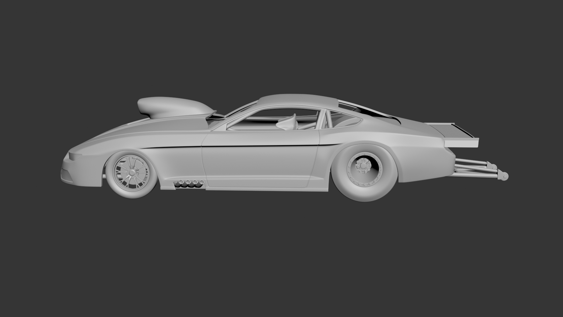 🏎️ 2019 PRO MOD RACE CAR・ 3D File for 3D printing・Cults