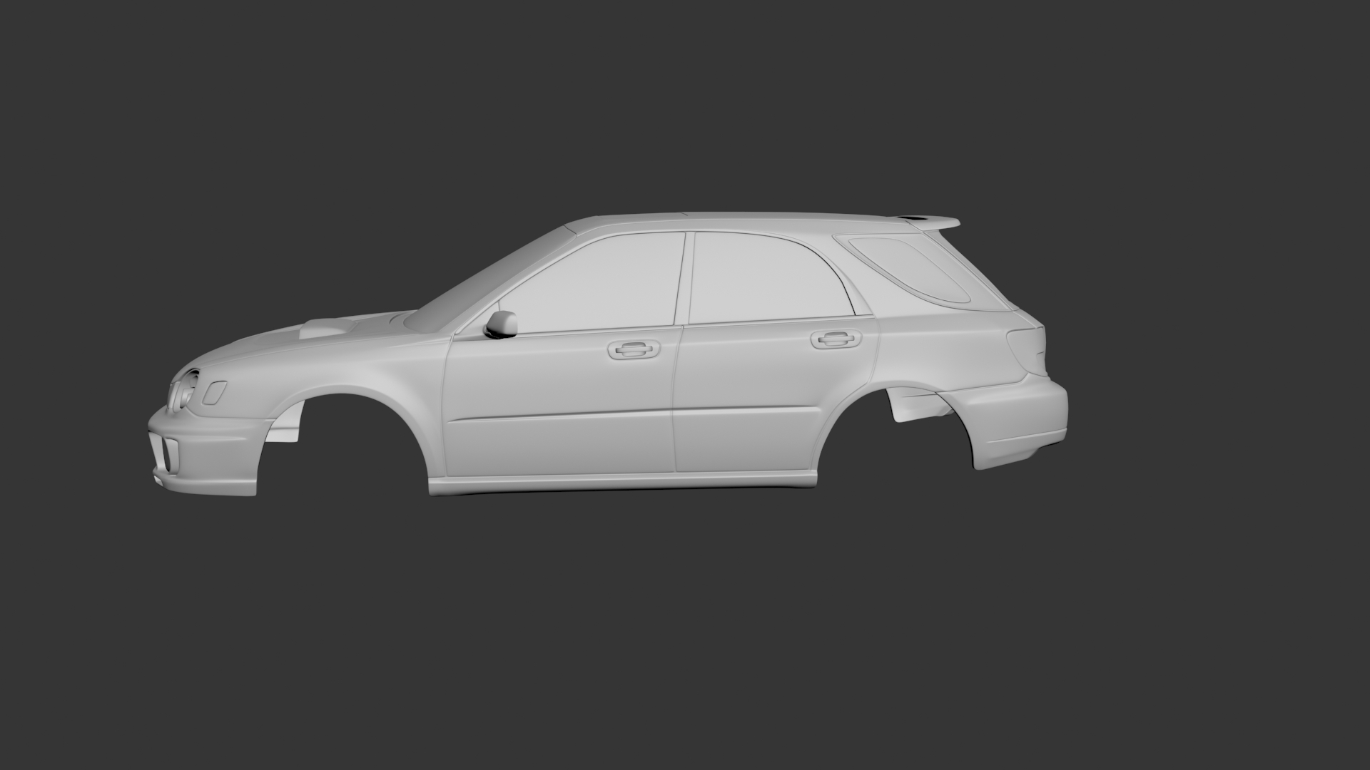 Archivo 3D Subaru Impreza Wagon 2000 wrx sti 🚗 ・Objeto para impresora ...