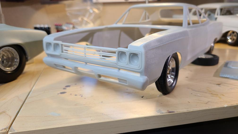 🚗 Plymouth Road Runner 1969 Body for print・ 3D File for 3D printing・Cults