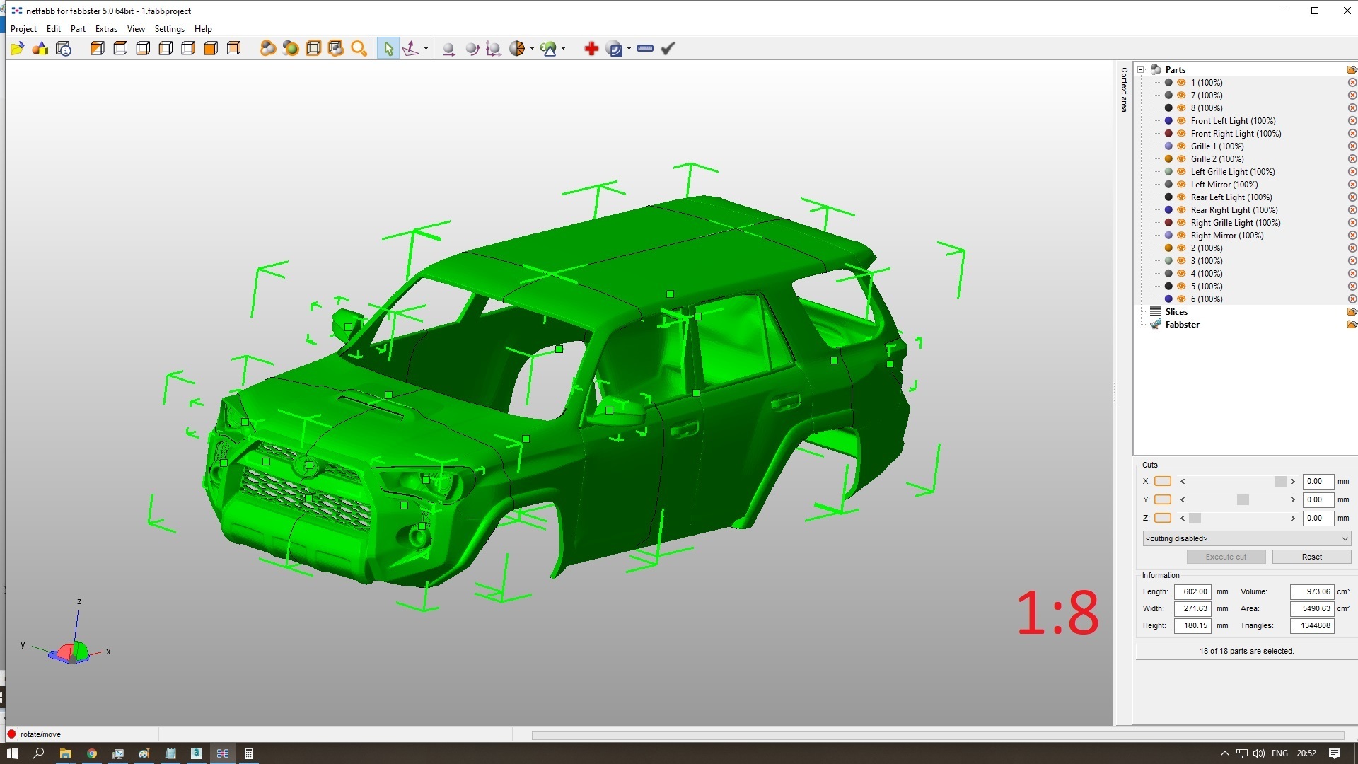 🚗 Toyota 4Runner 5 Gen・ 3D File for ・Cults