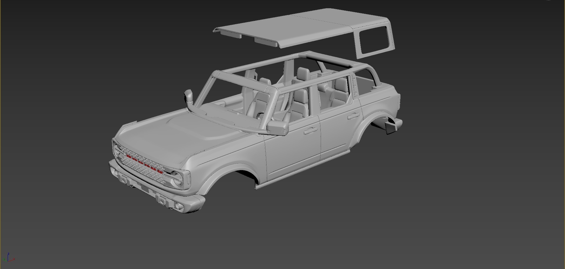 🚗 Suv 2021・ 3D File for 3D printing・Cults