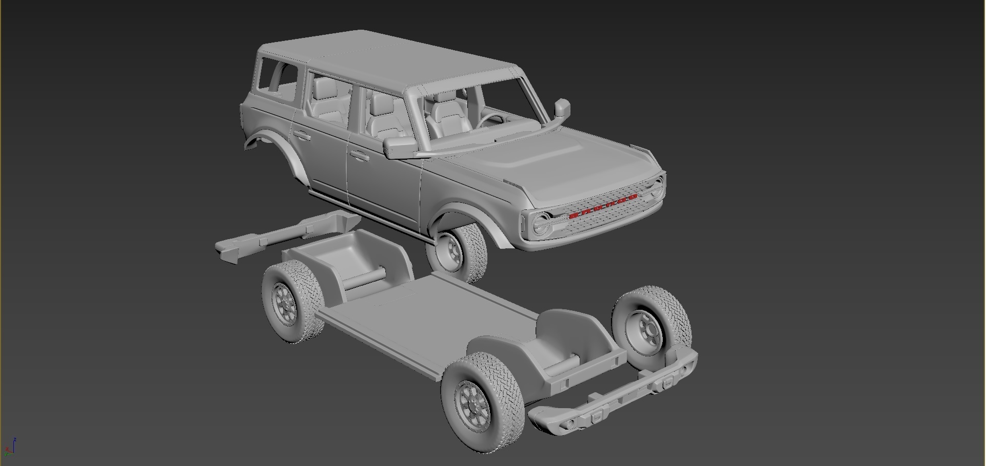 🚗 Suv 2021・ 3D File for 3D printing・Cults