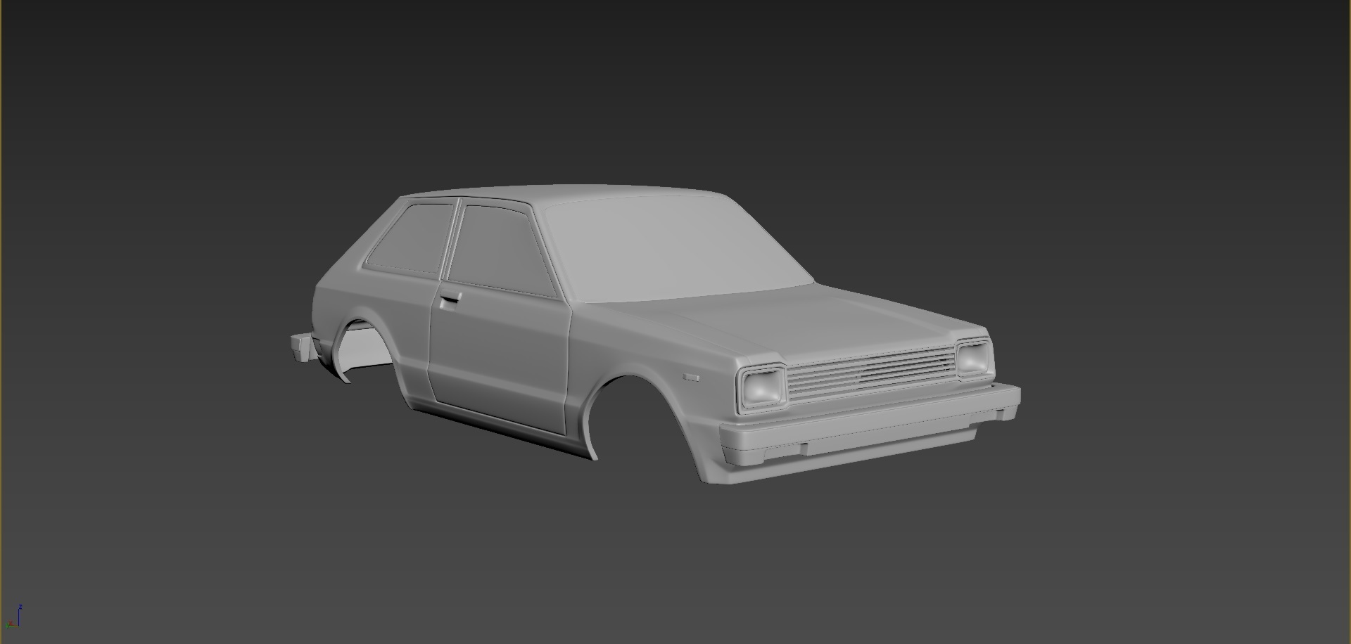 🚗 Toyota Starlet kb61 1983・ 3D File for 3D printing・Cults